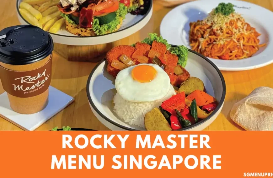 Singapore Restaurants Menu & Prices