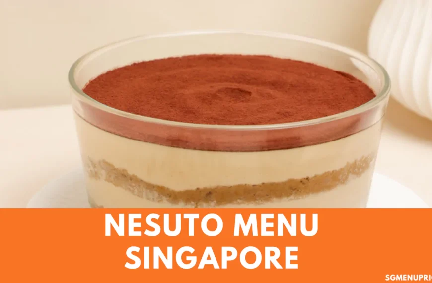 Singapore Restaurants Menu & Prices