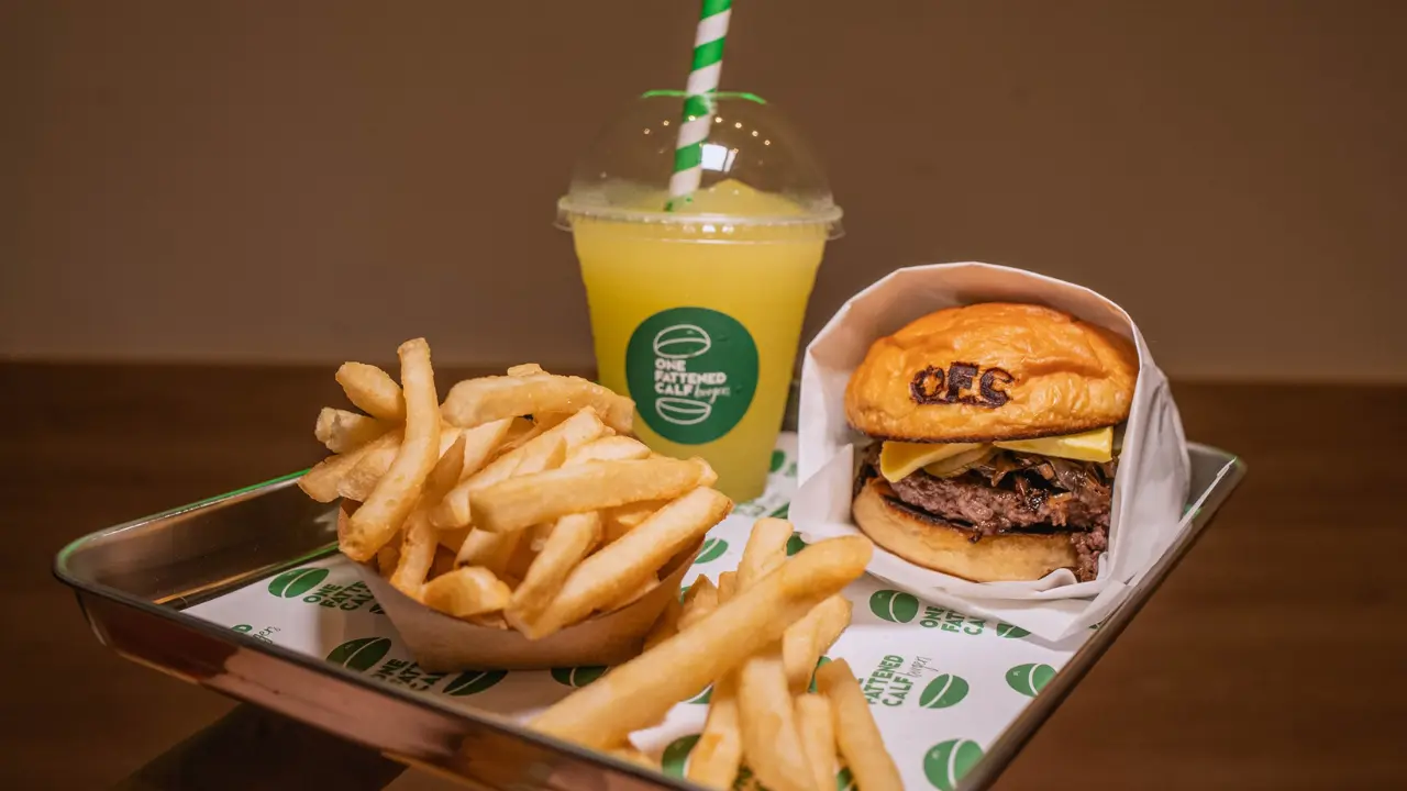 One Fattened Calf Burgers Menu Price Locations Updated 2025